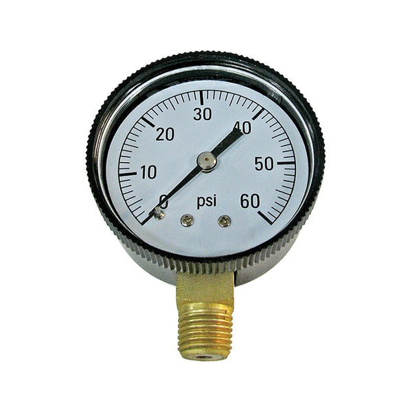 STANDARD BOTTOM MOUNT PRESSURE GAUGE – QCA Spas Corporate