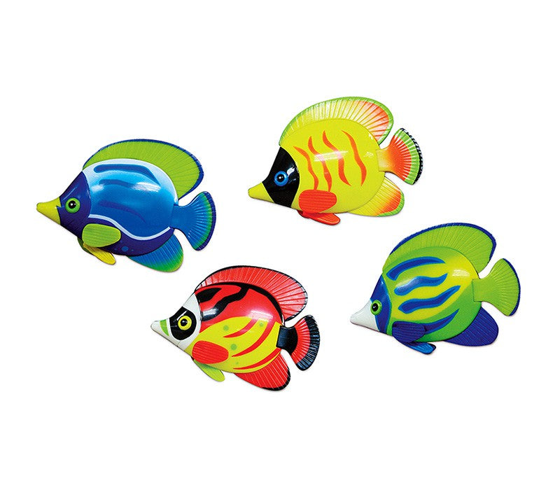 SET OF 6 POOL DIVING DISCS - FISH – QCA Spas Corporate